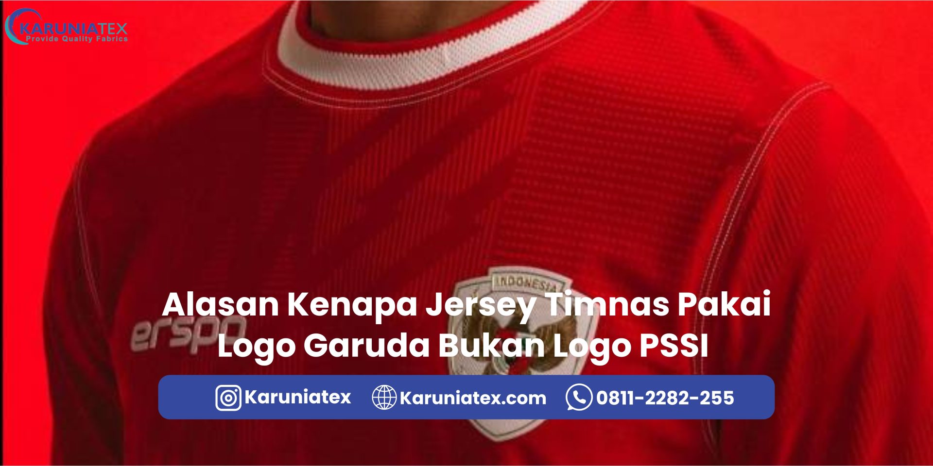 Alasan Kenapa Jersey Timnas Pakai Logo Garuda Bukan Logo PSSI | Toko ...