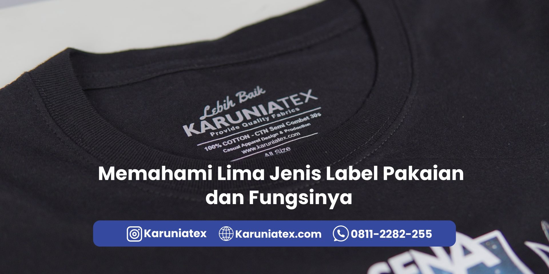 Memahami Empat Jenis Label Pakaian dan Fungsinya | Toko Bahan Kaos